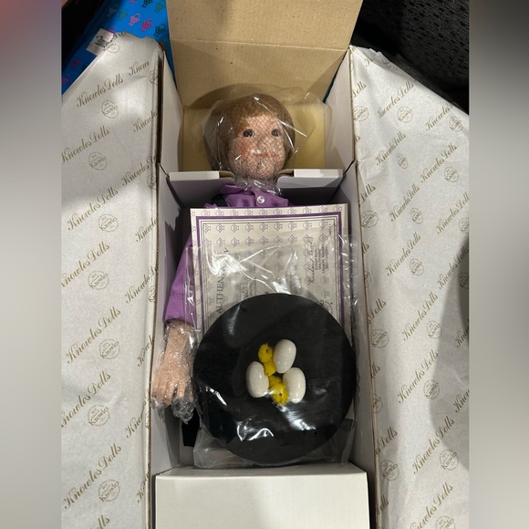 Edwin M. Kluger | Toys | Amish Blessings Porcelain Eli Doll What Coa | Poshmark